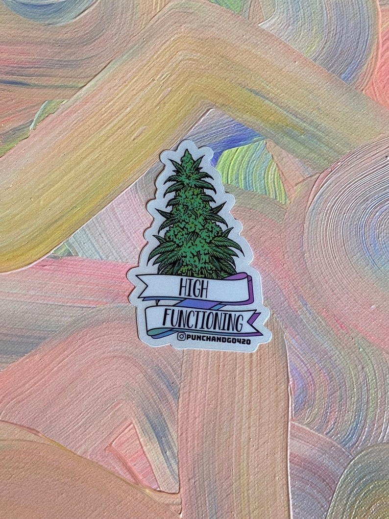 420 Cannabis Die Cut Sticker Weed Sticker Vinyl Sticker - Etsy