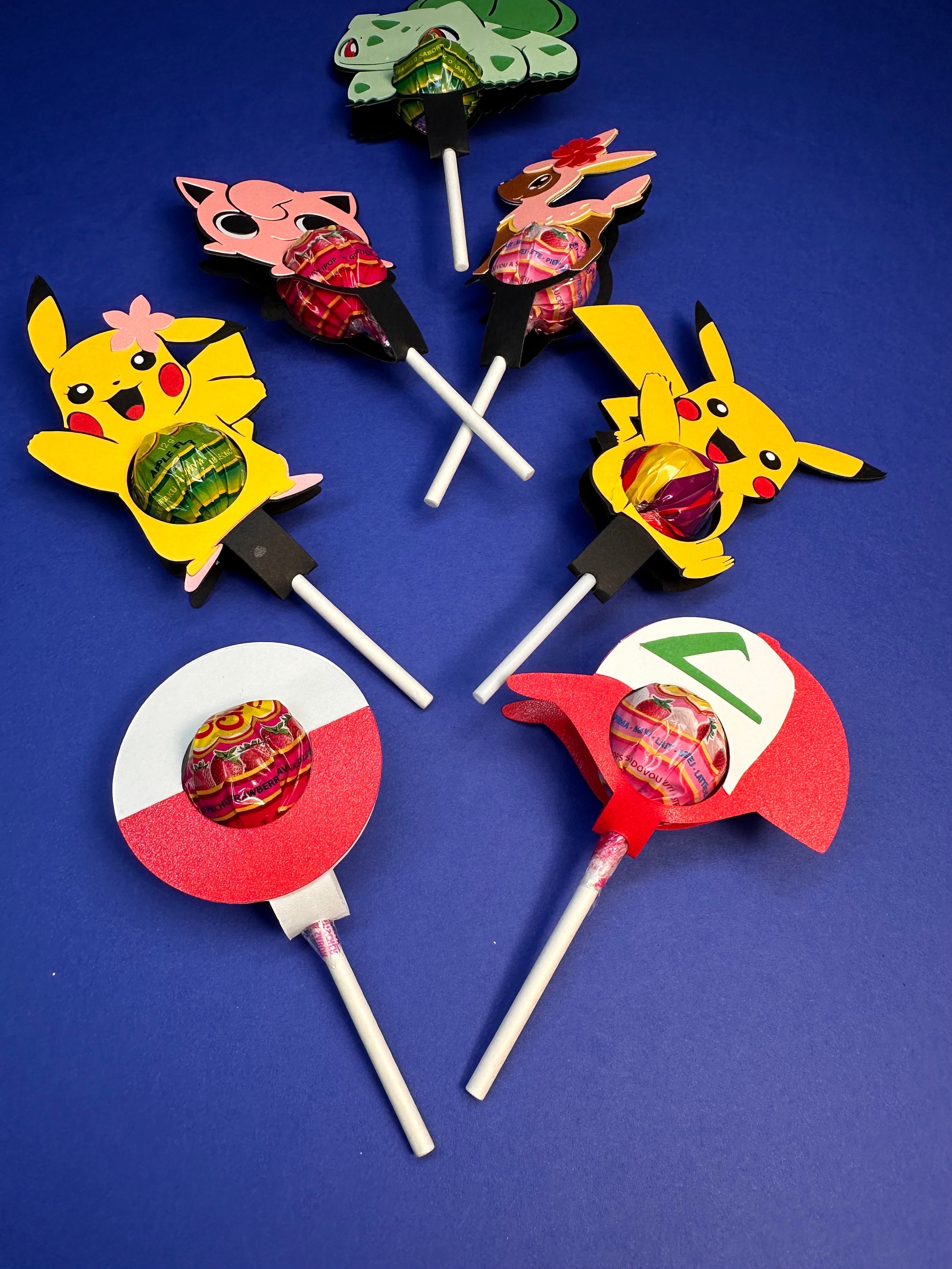 Pokemon Lollipop Holder SVG Bundle – Cricut Party Favors (digital ...