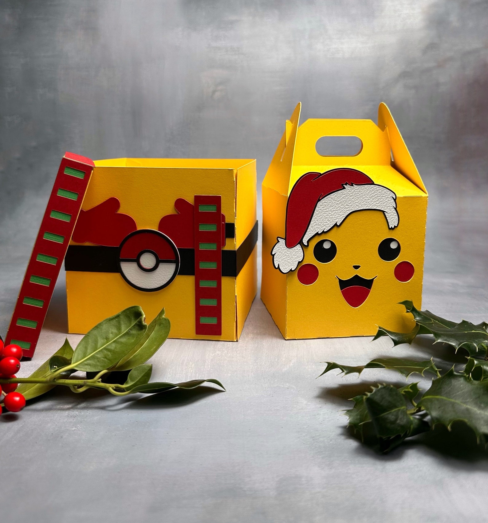 Christmas Pikachu Gift Box Set - Etsy