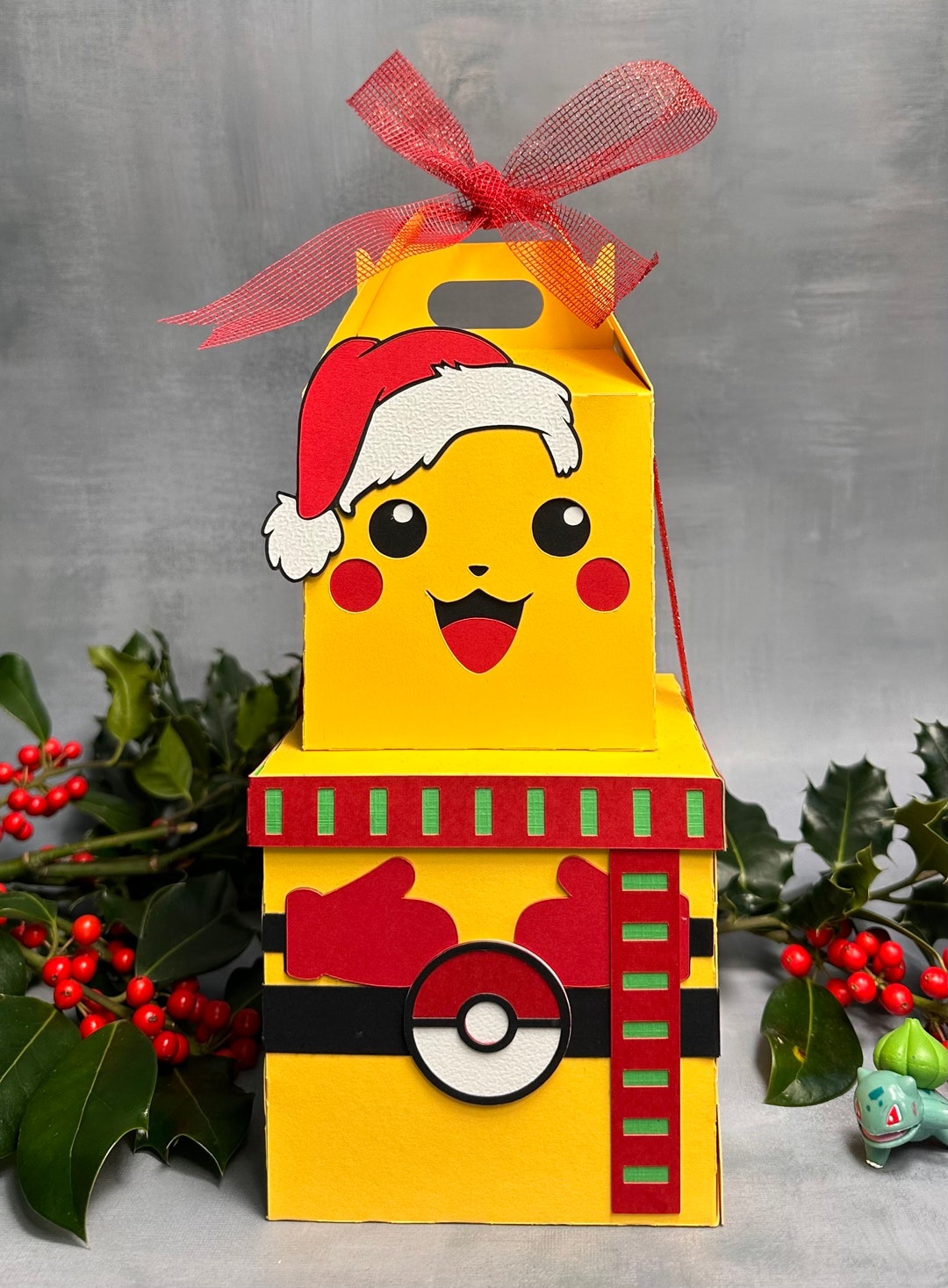 Christmas Pikachu Gift Box Set - Etsy