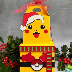 Christmas Pikachu Gift Box Set - Etsy