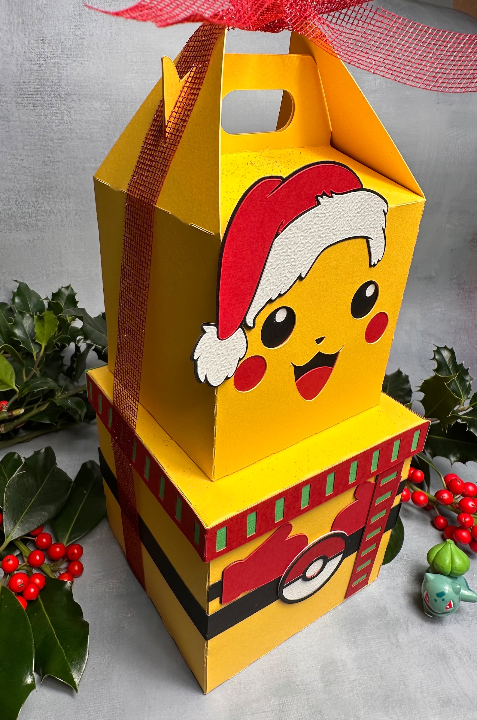Christmas Pikachu Gift Box Set - Etsy