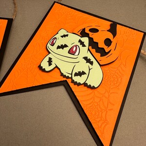 Halloween Squirtle, Bulbasaur, Pikachu, Ghost Banner SVG, PNG ...