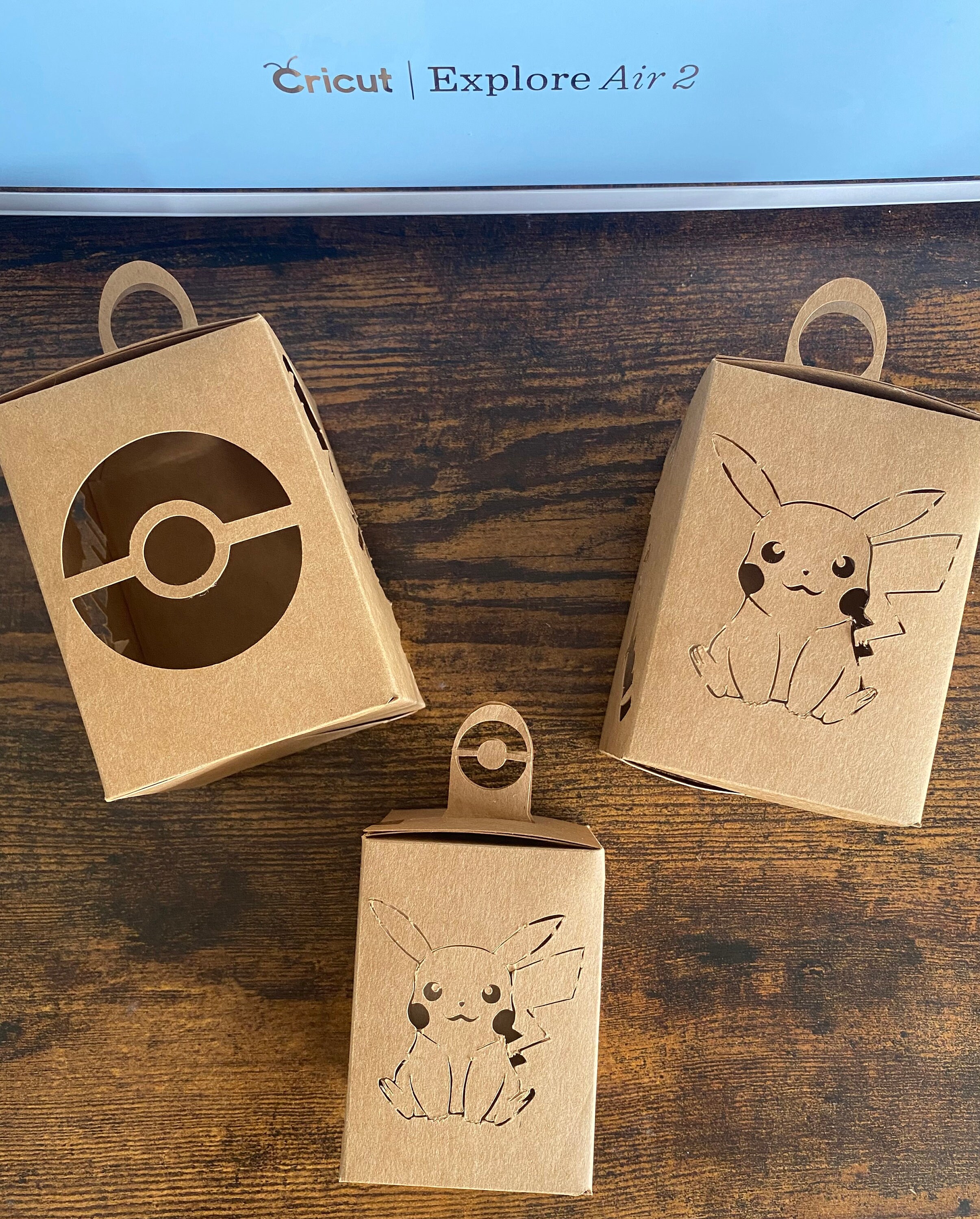 Pikachu Pokebal Favor Bag Svg Gift Box - Etsy