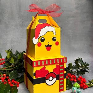 Christmas Pikachu Gift Box Set - Etsy