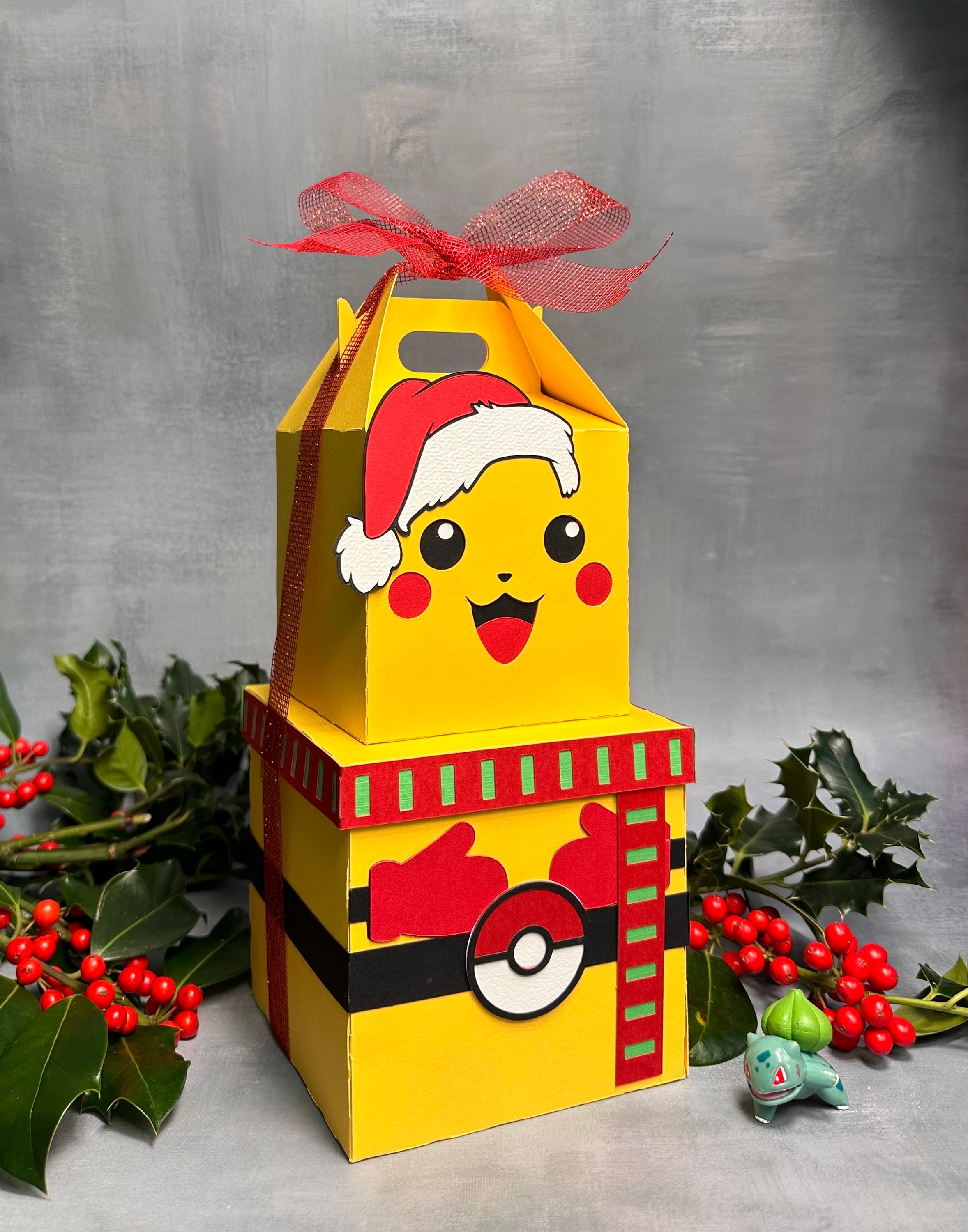 Christmas Pikachu Gift Box Set - Etsy