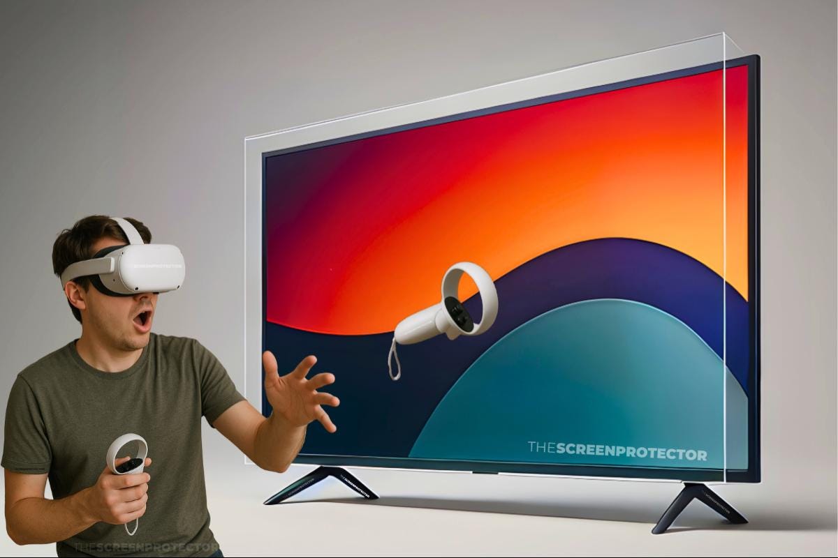 TV Screen Protector Shield - All Sizes - Etsy UK