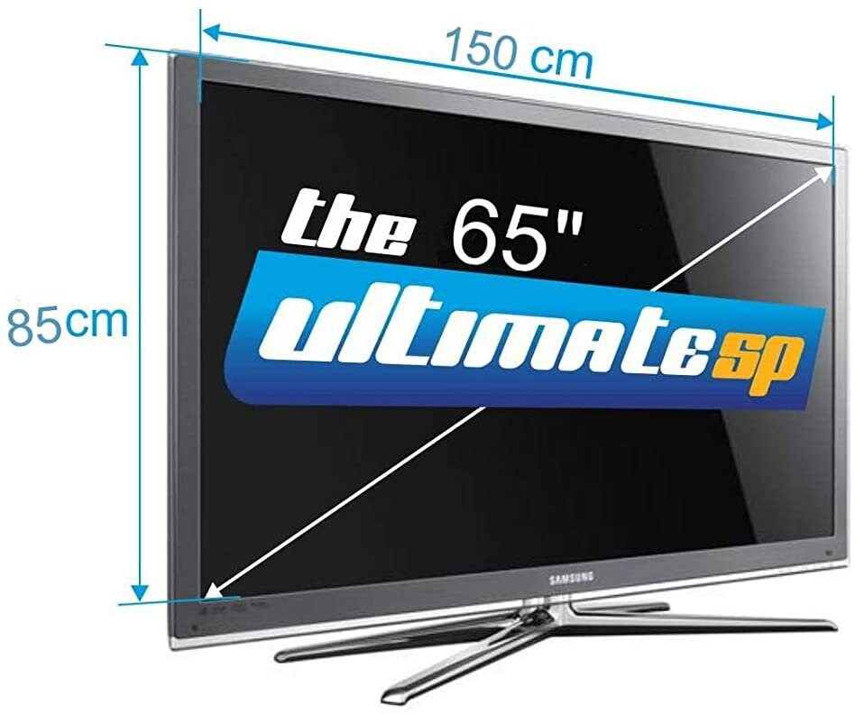 TV Screen Protector Shield - for 65" Tvs (145cm X 85cm & 150cm X 85cm ...