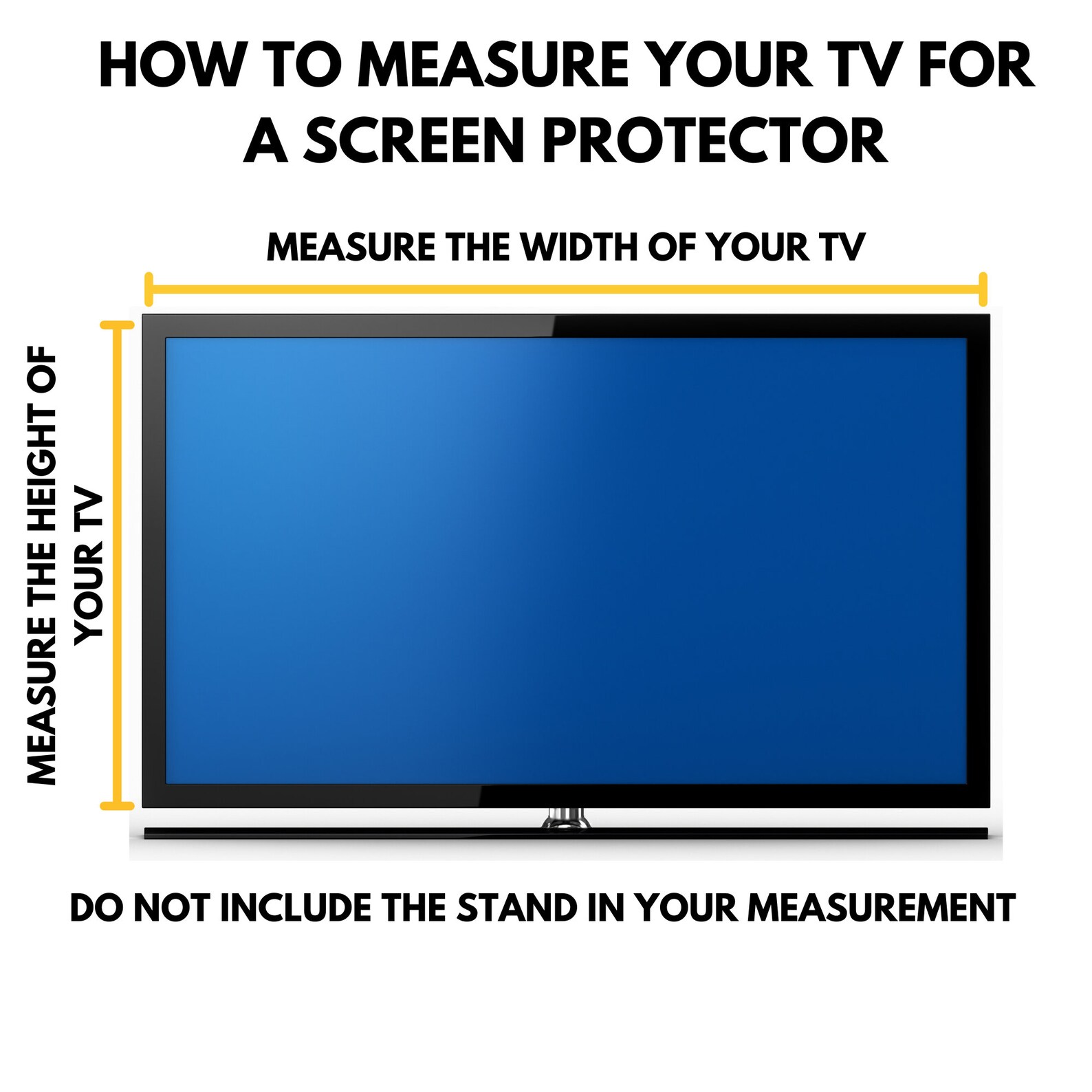TV Screen Protector Shield - All Sizes - Etsy UK