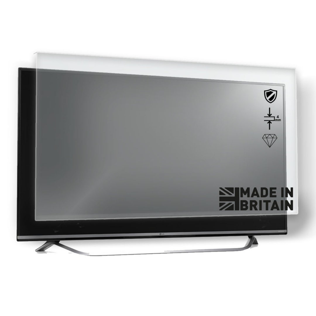 TV Screen Protector Shield - All Sizes - Etsy UK