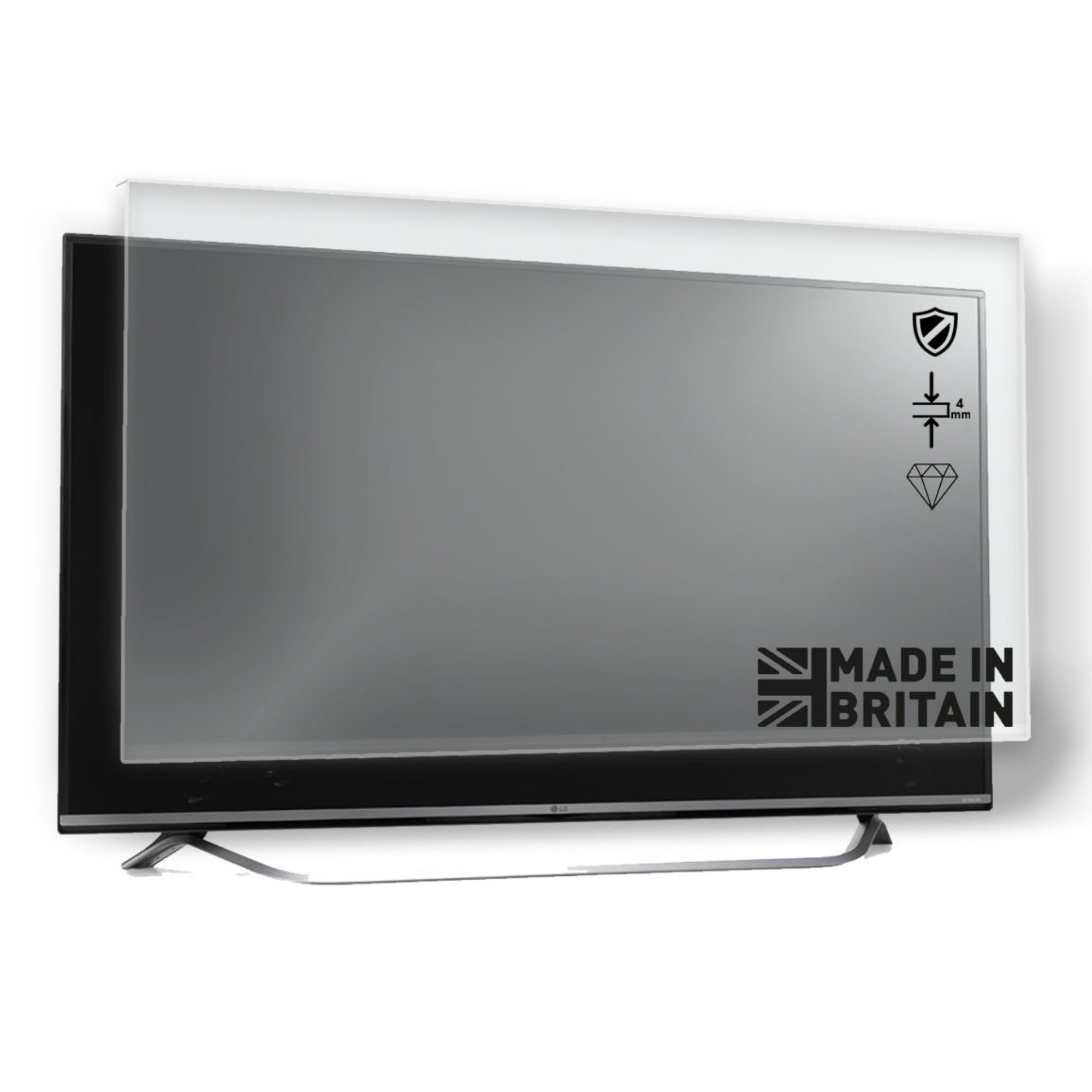 TV Screen Protector Shield - All Sizes - Etsy UK