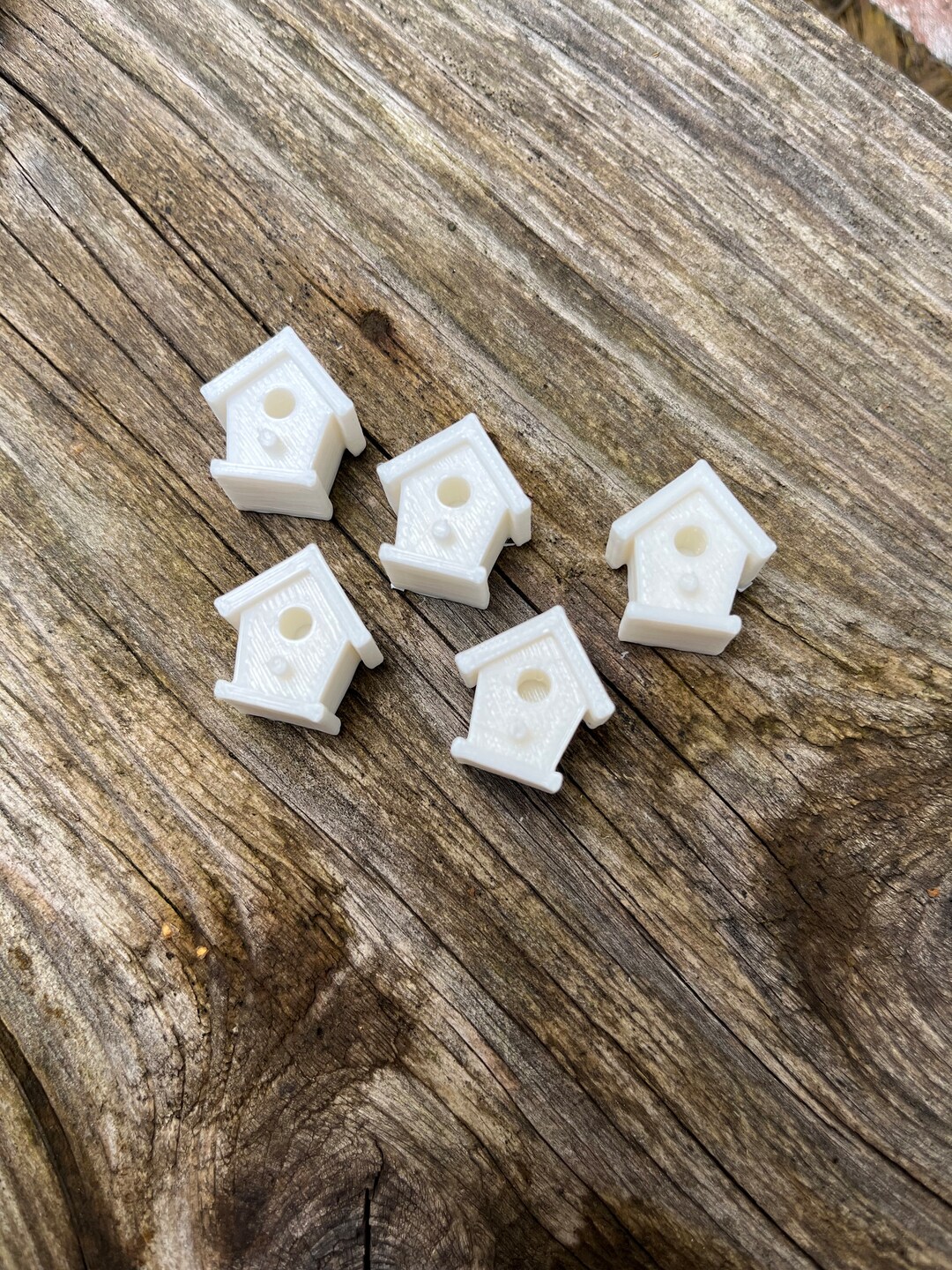 Mini Bird House Set of 5 Pcs for Decor - Etsy