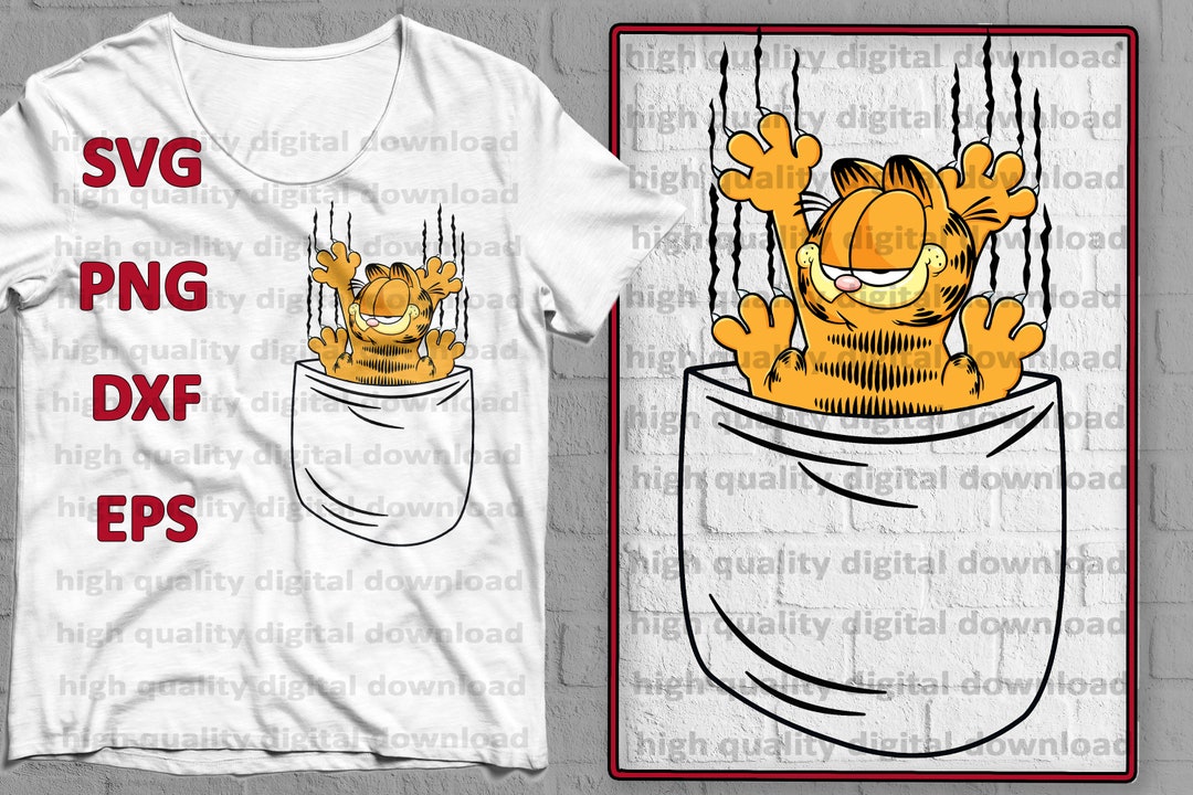 Garfield Svg Garfield Svg Odie svg Garfield png Beagle - Etsy México