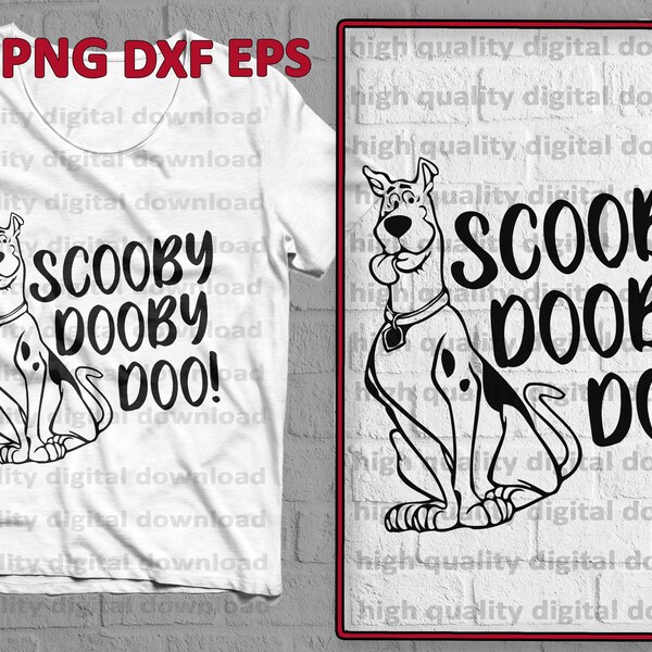 Svg Scobby Doo - Etsy