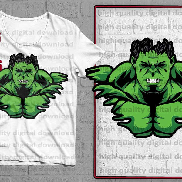 Hulk Font Svg - Etsy