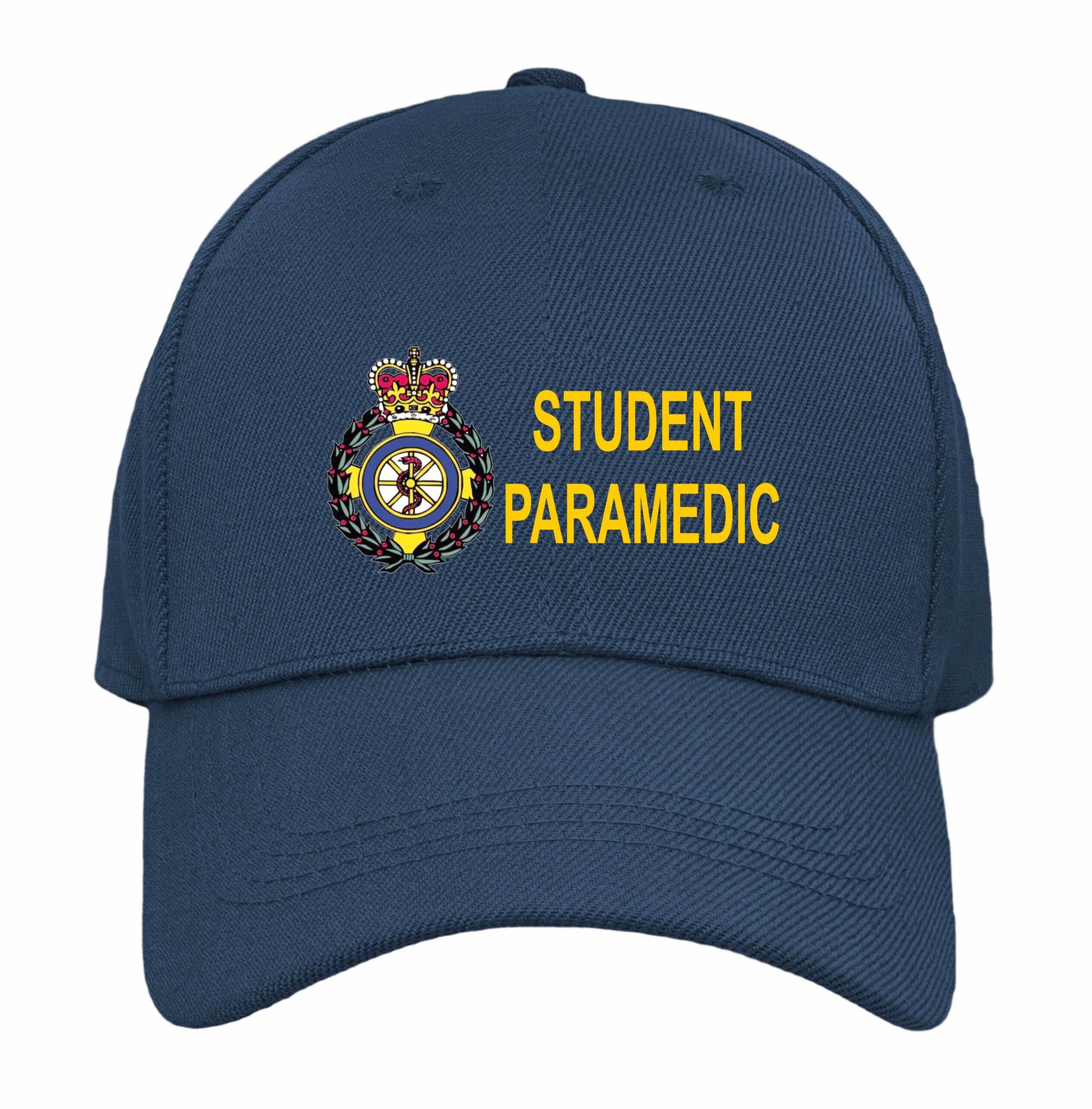 Community Student Paramedic Baseball Cap Full Colour Crest Adjustable ...