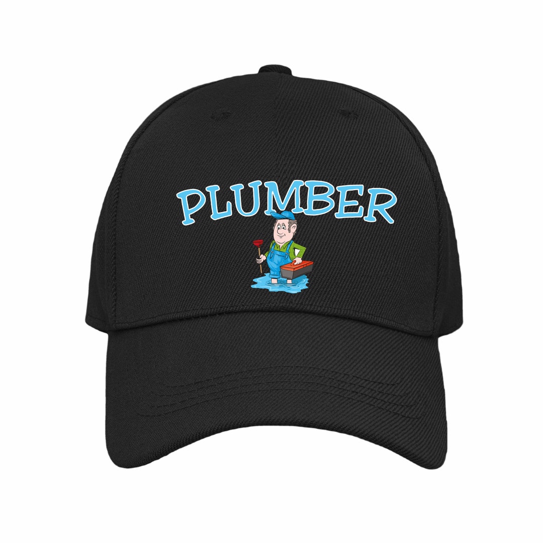 Funny 'plumber' Beechfield Baseball Cap for Plumbers and DIY ...