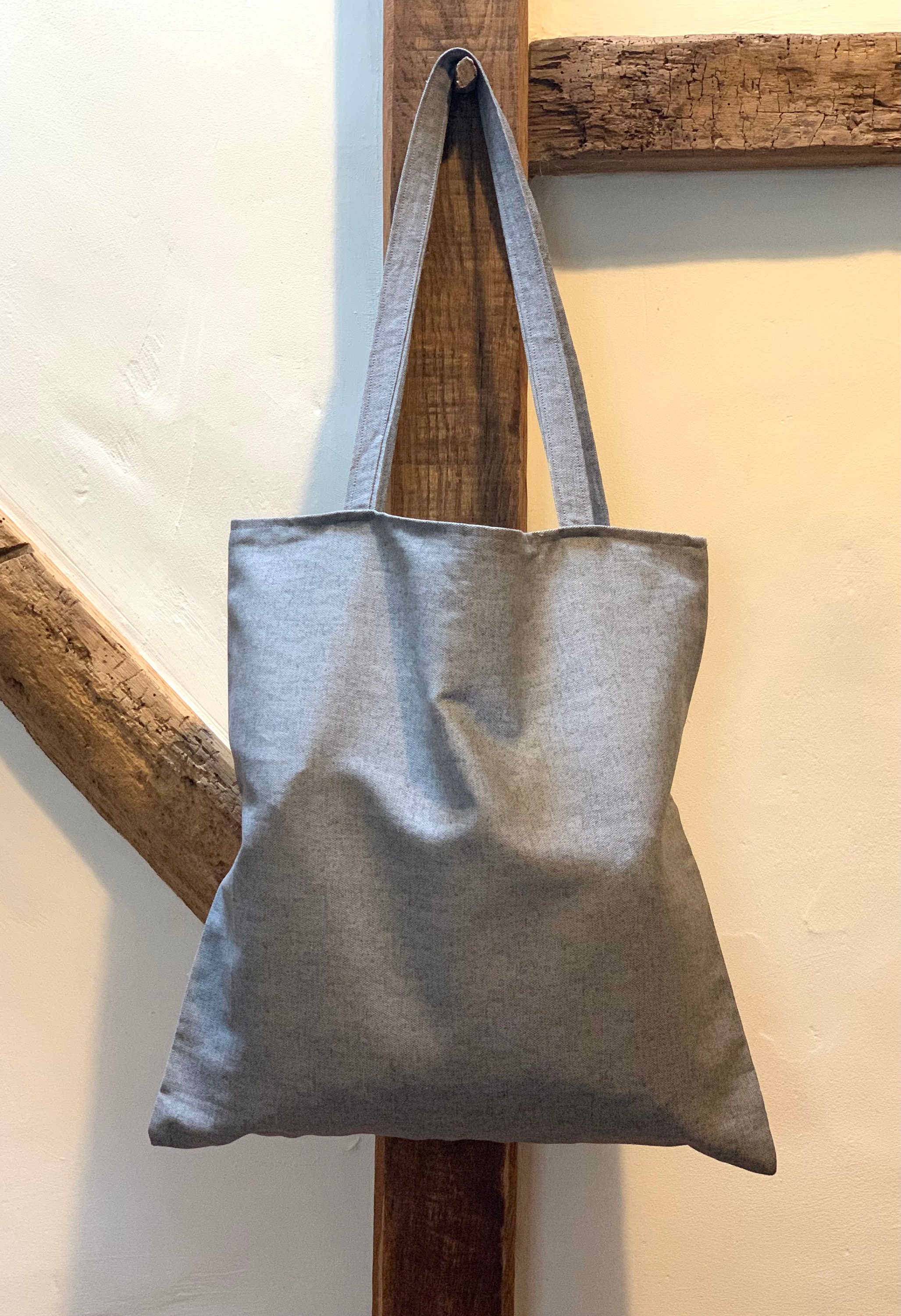 Tote Book Bag Sewing Pattern, Instant Download Tote Bag Tutorial , Pdf ...