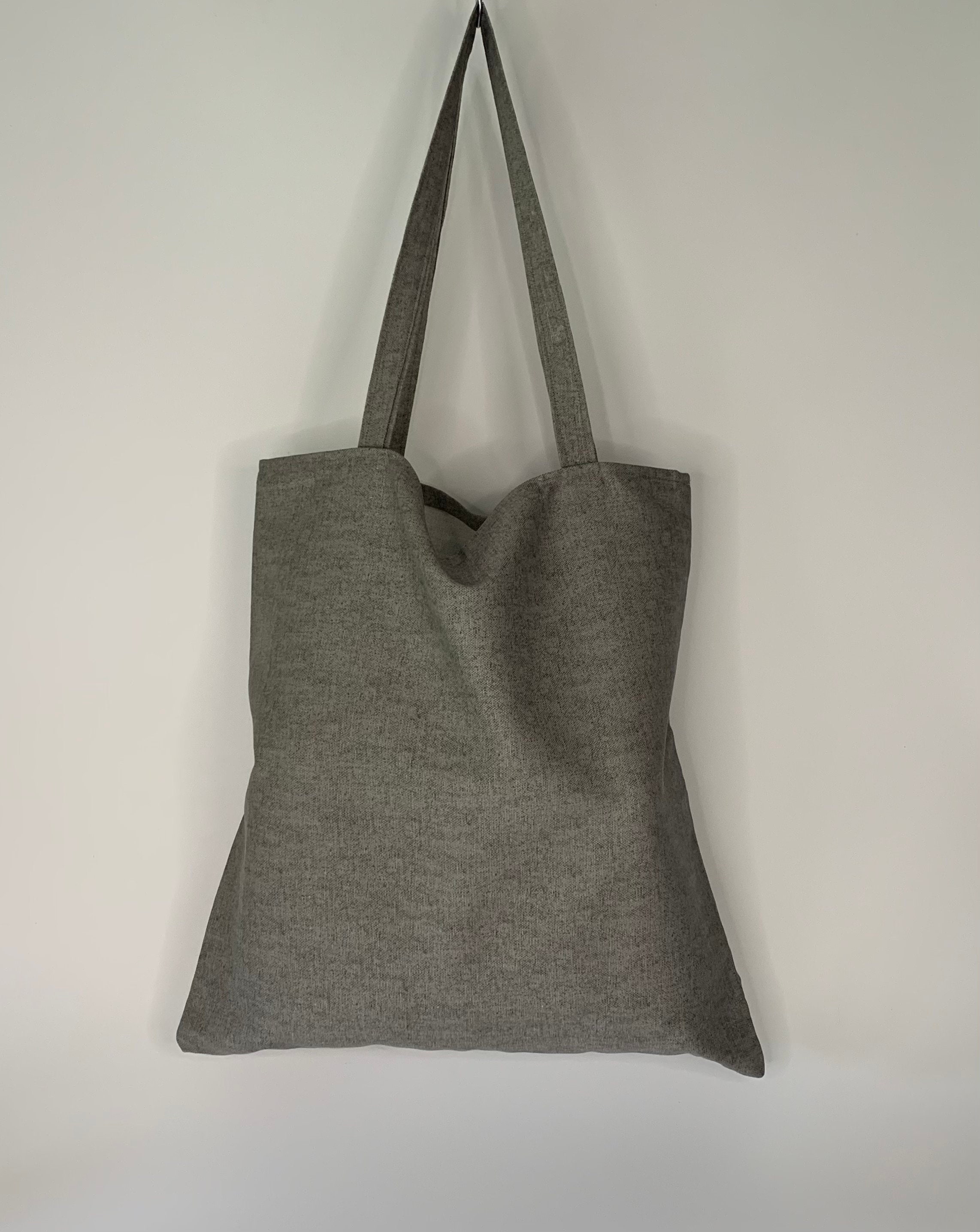 Tote Book Bag Sewing Pattern, Instant Download Tote Bag Tutorial , Pdf ...