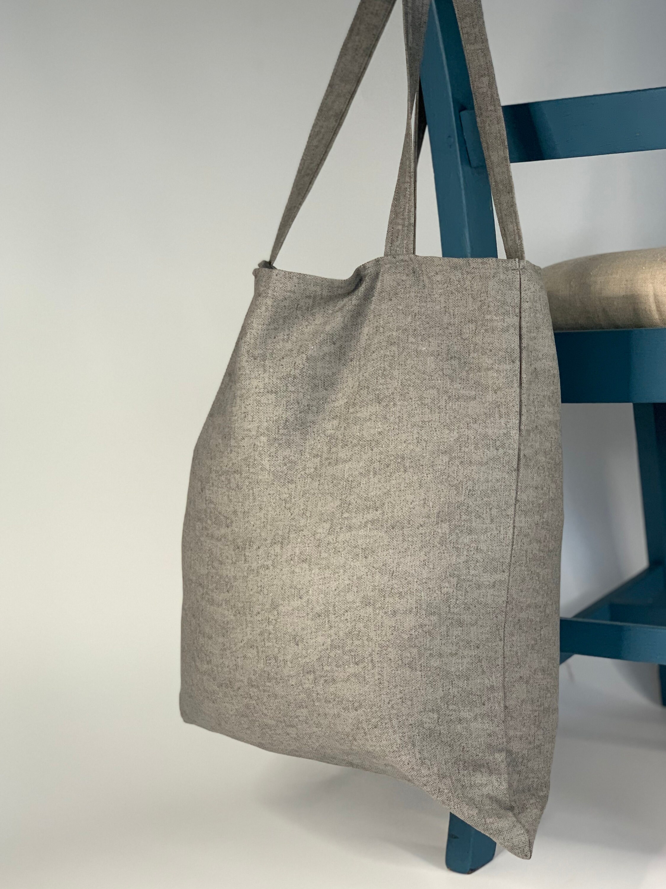 Tote Book Bag Sewing Pattern, Instant Download Tote Bag Tutorial , Pdf ...