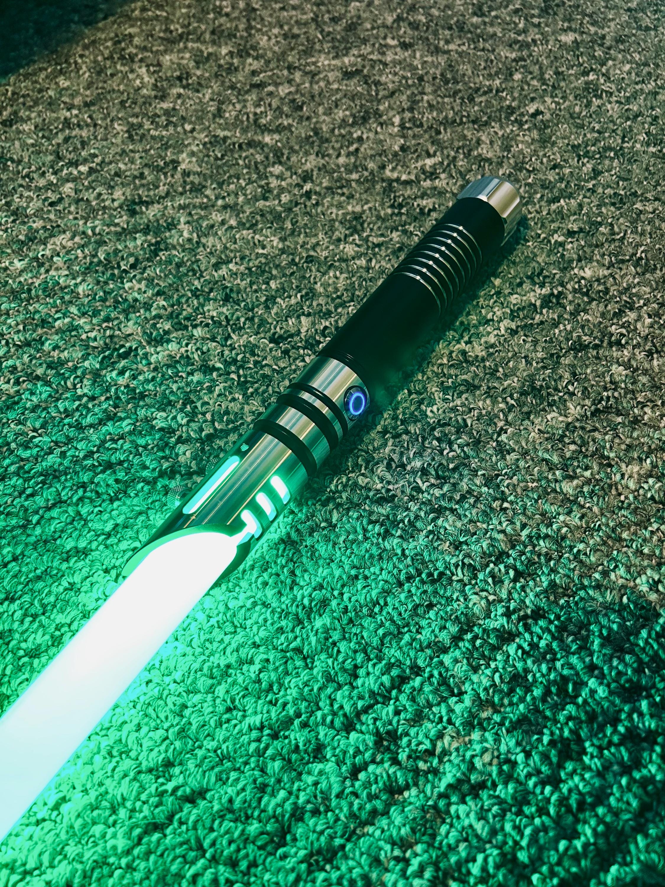 Custom Weathered RGB Baselit Saber - Etsy