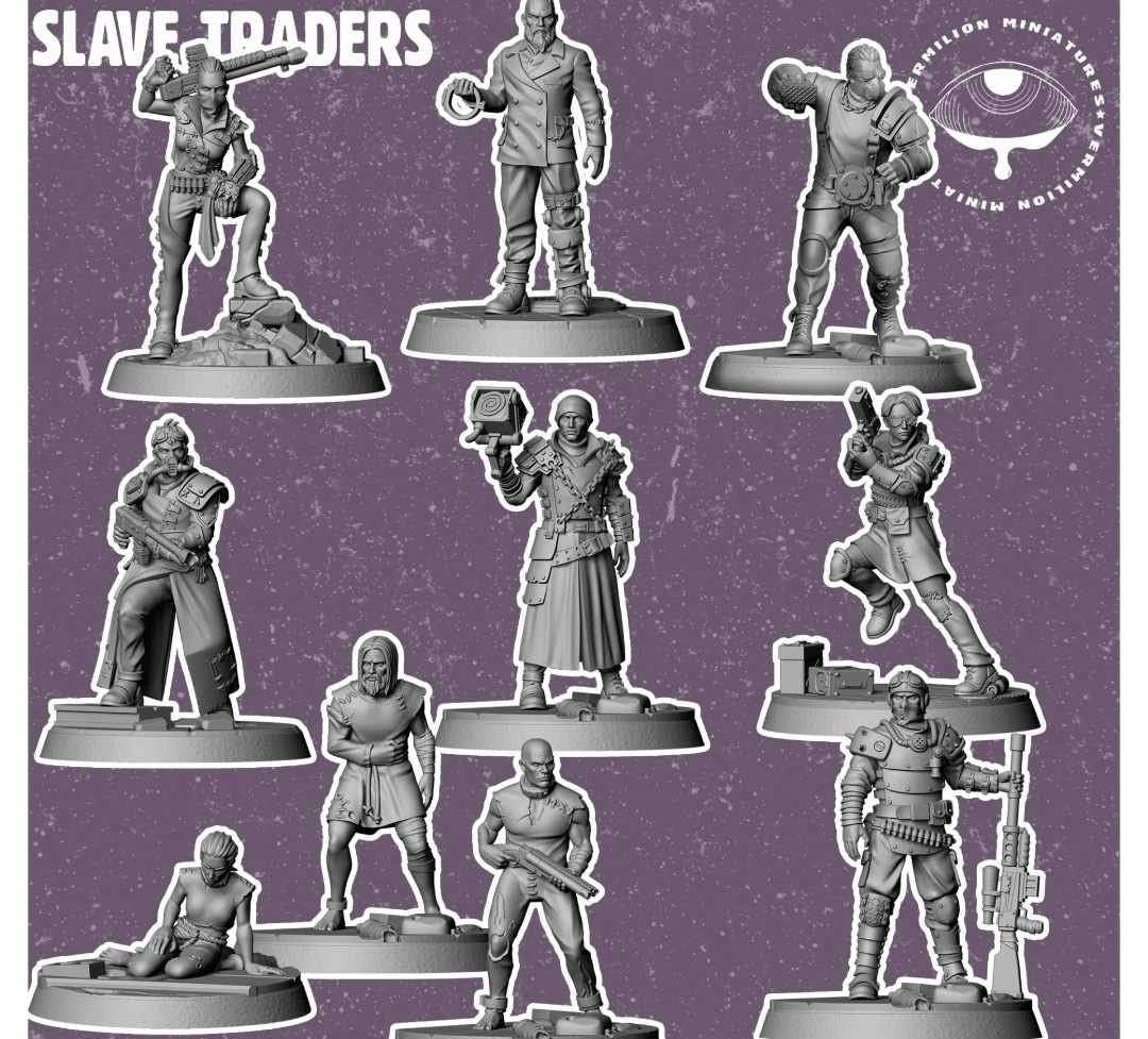 Fallout Wasteland Warfare Slavers. 3D Printed Resin Abs Like - Etsy ...