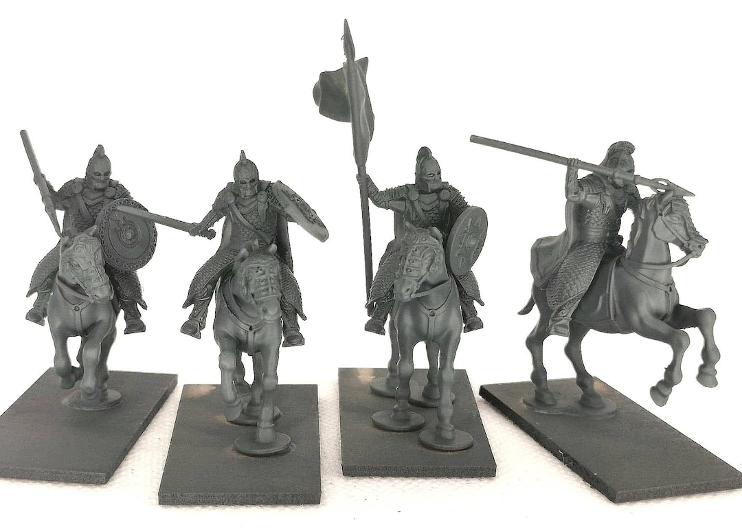 Rohan Royal Guard 8 Models 3D Printed Top Quality 28mm Scale. Designed ...