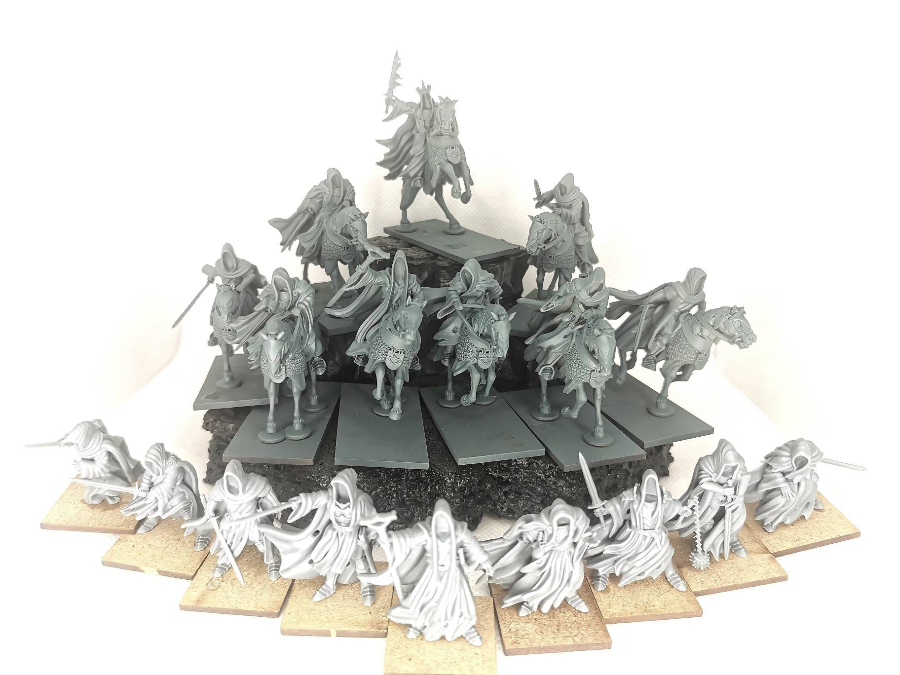 Nazguls Black Riders Full Set of 9 Mounted and Dismounted - Etsy