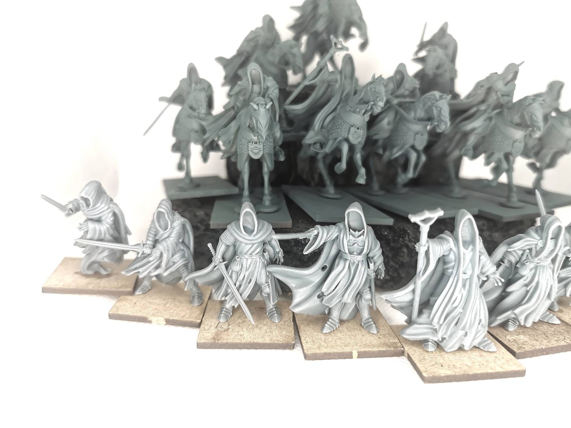 Nazguls Black Riders Full Set of 9 Mounted and Dismounted - Etsy