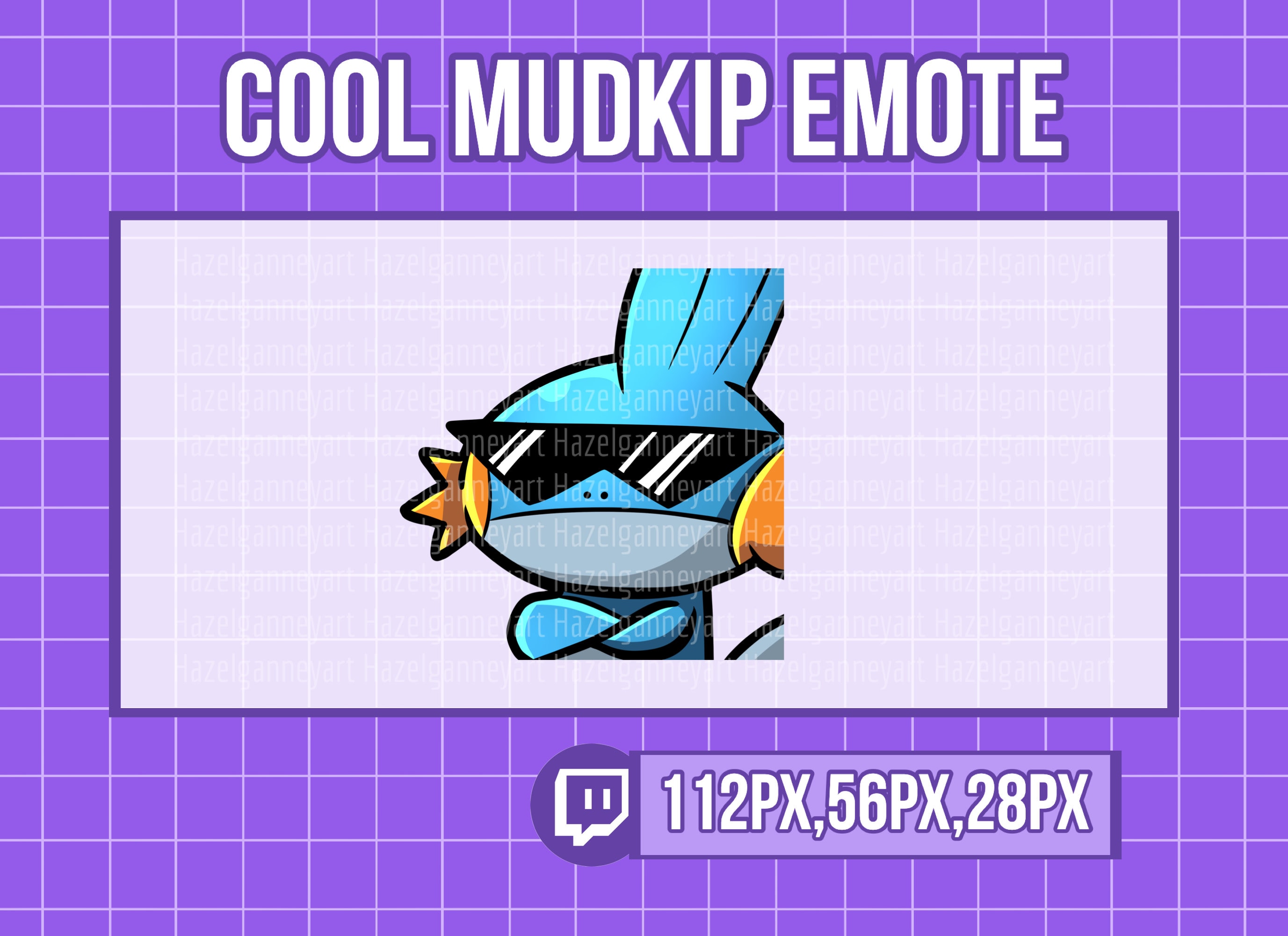 Cool Pokémon Mudkip Emote for Twitch Streaming - Etsy