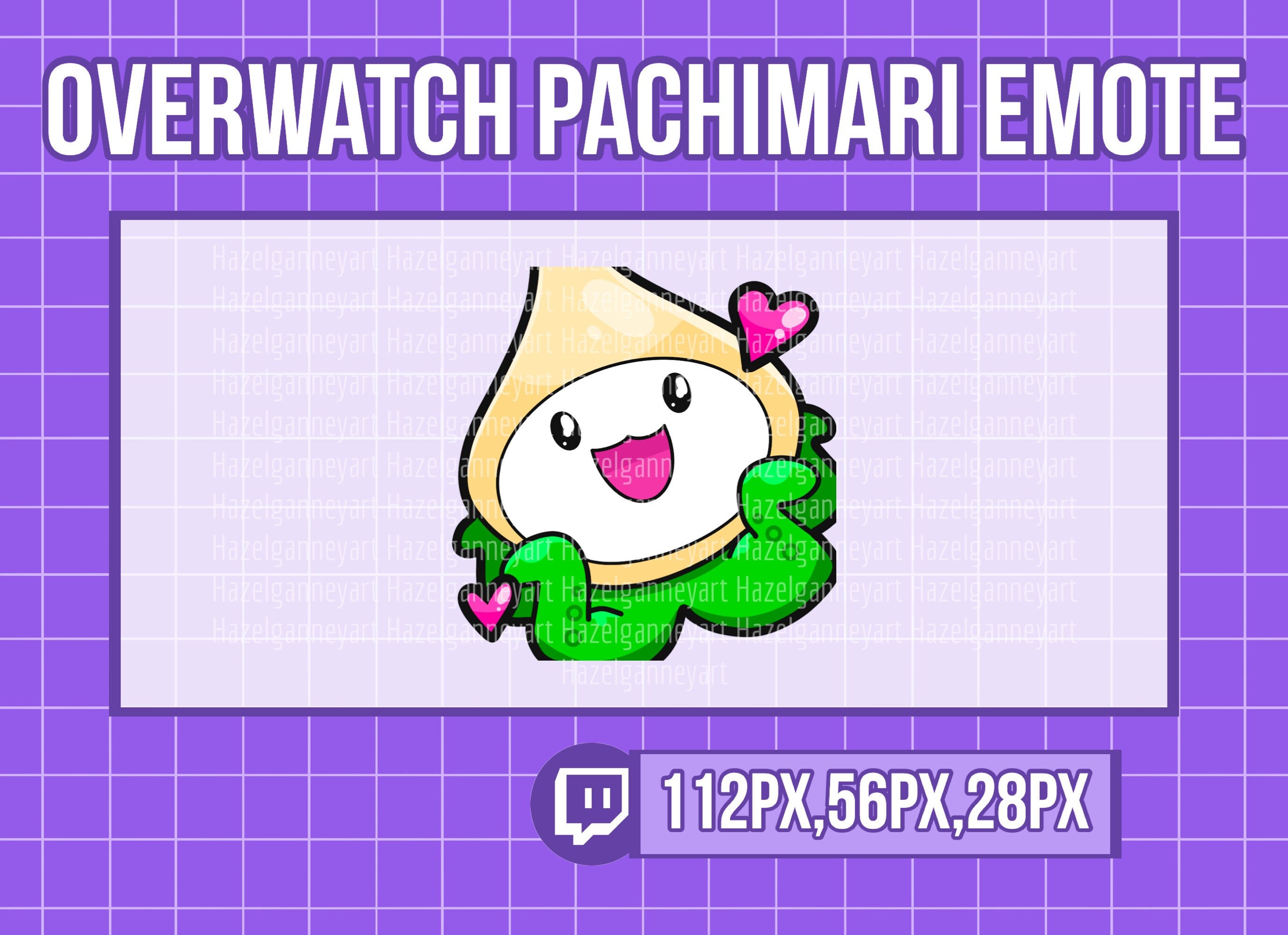 Overwatch Pachimari Emote for Twitch Streaming - Etsy Canada