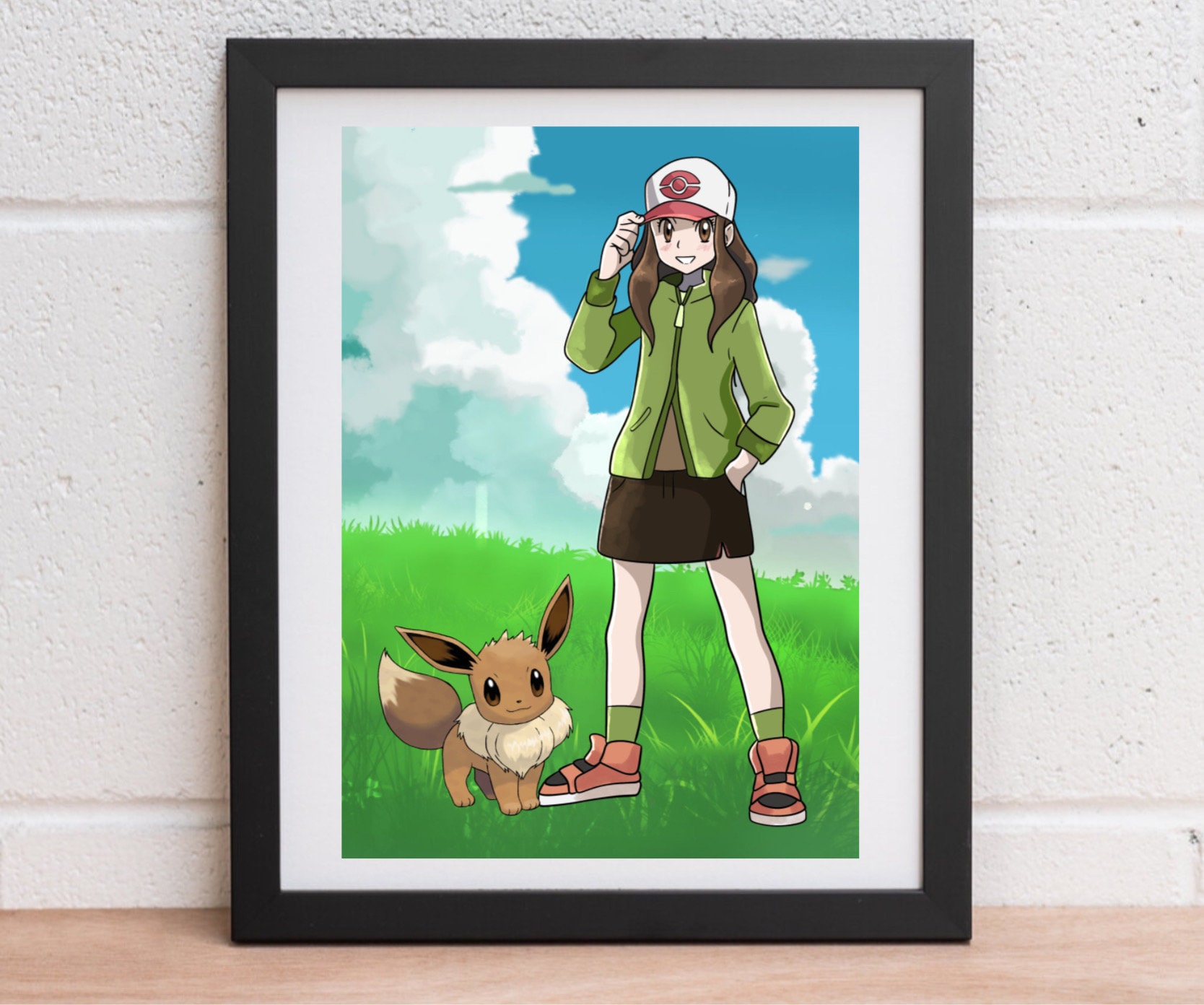 Custom Pokémon Style Digital Portrait - Etsy