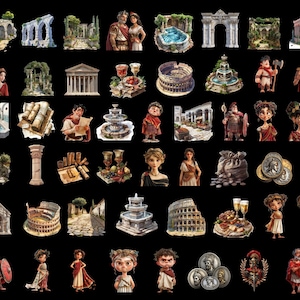 50 Ancient Rome Clipart, Roman Empire Images, Historical Graphics ...