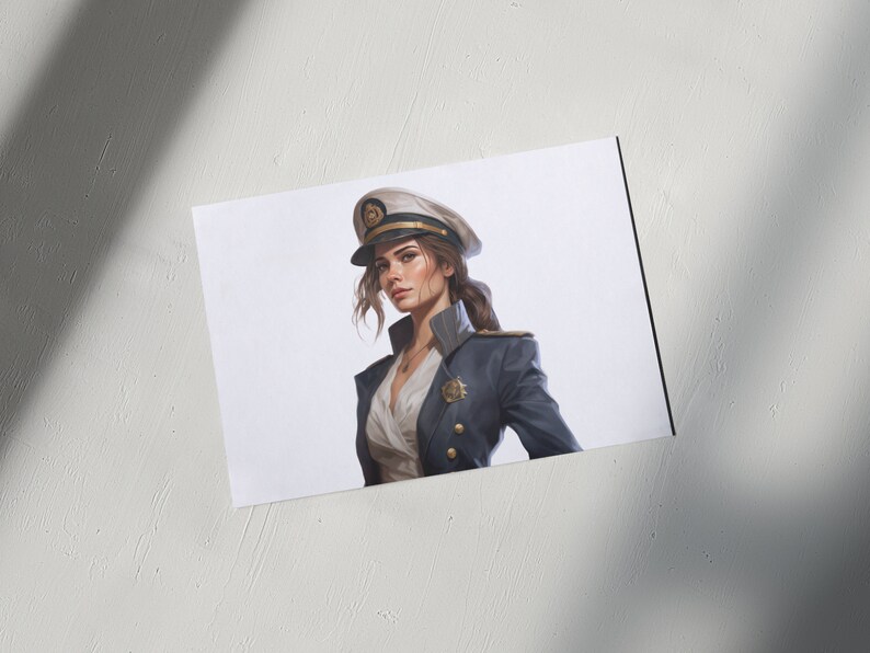 Ship Captain Clipart: Nautical PNG Graphics (digital Download) - Etsy