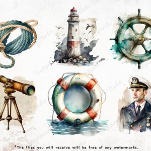 Nautical Clipart Collections for Journaling, Scrapbooking, and ...