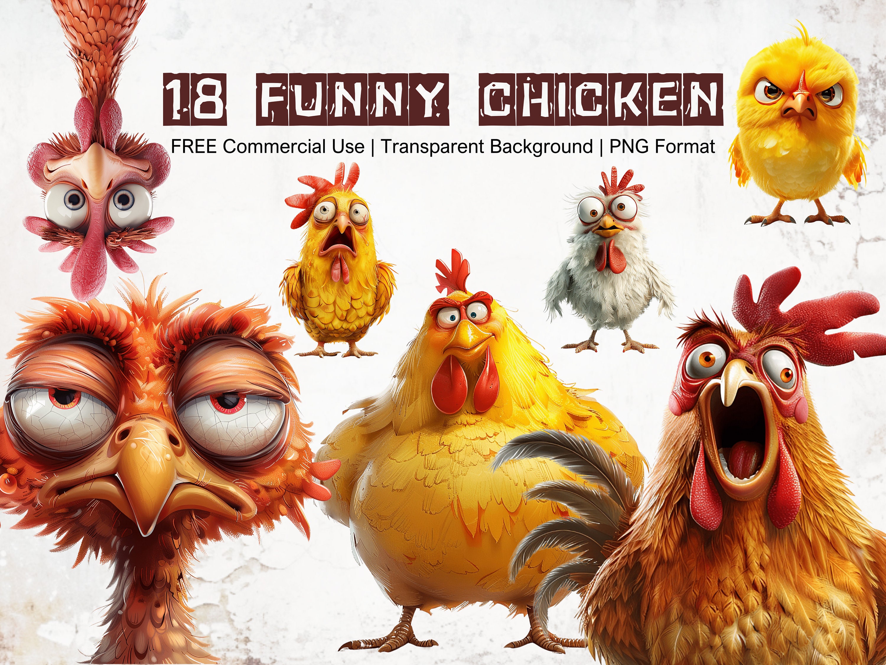 Funny Chicken Pictures Cartoons