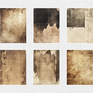 Printable Old Grunge Digital Paper Texture for Junk Journal and ...