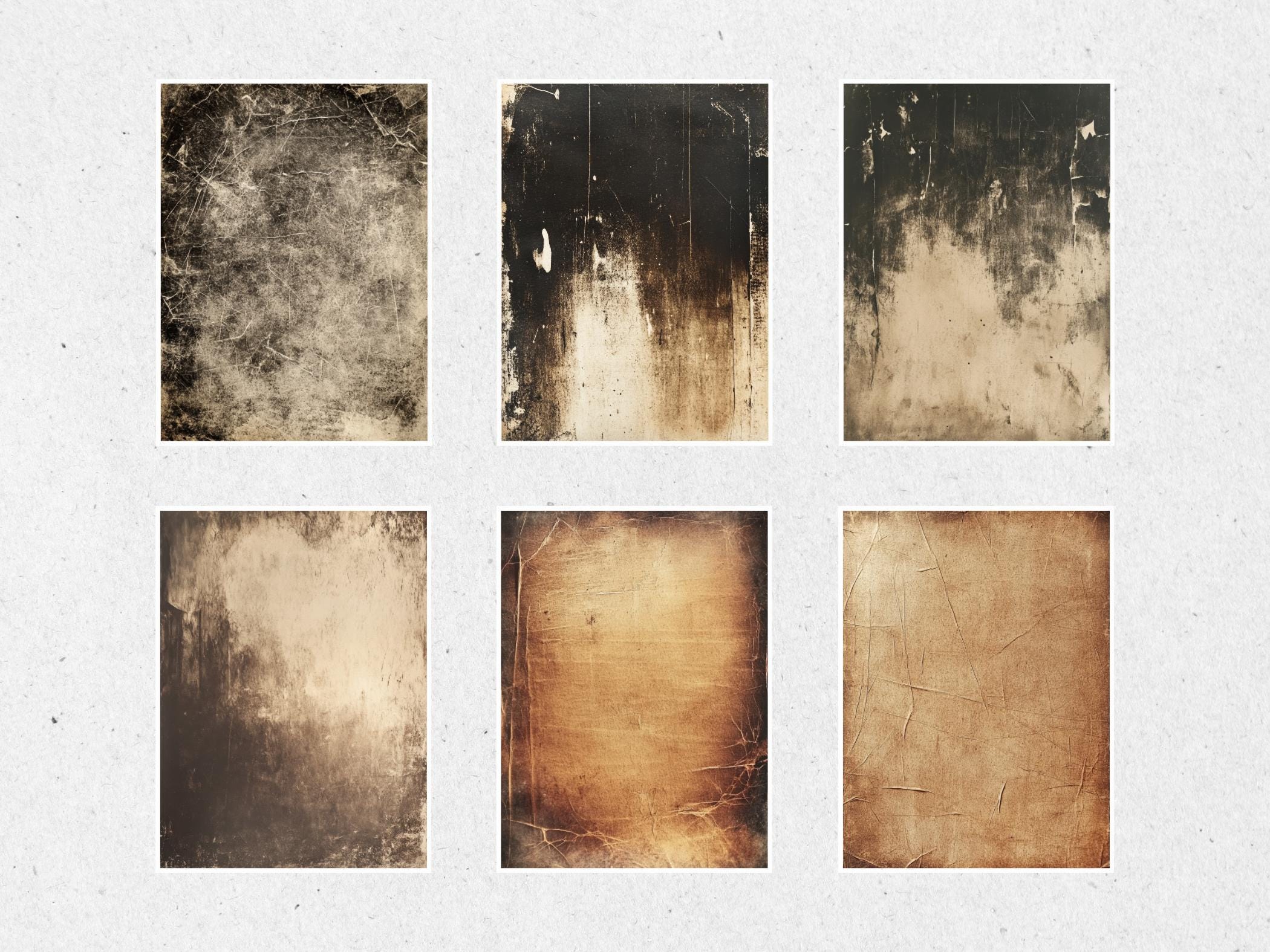 Printable Old Grunge Digital Paper Texture for Junk Journal and ...