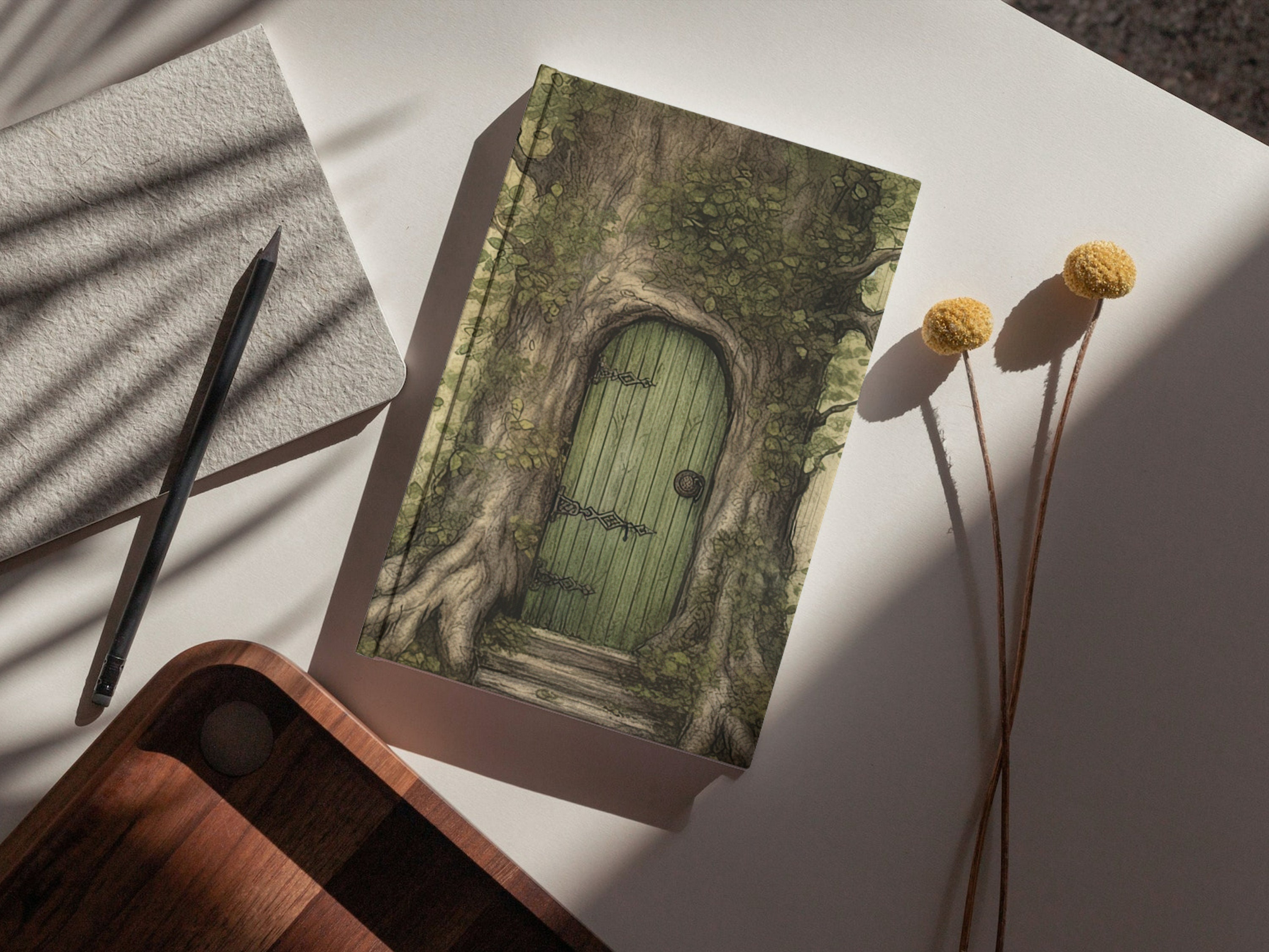 Forest Door Paper Bundle, Natured Themed Projects, Scrapbook and Junk ...