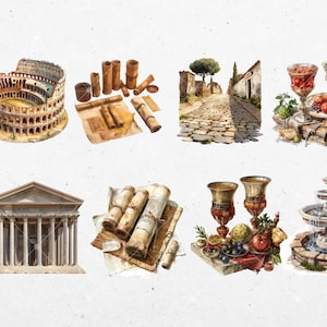 50 Ancient Rome Clipart, Roman Empire Images, Historical Graphics ...