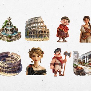 50 Ancient Rome Clipart, Roman Empire Images, Historical Graphics ...