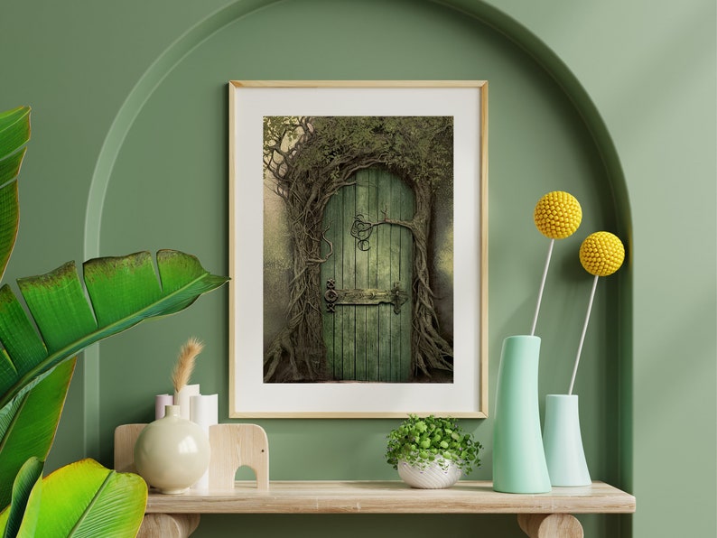 Forest Door Paper Bundle, Natured Themed Projects, Scrapbook and Junk ...