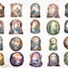 Printable Fantasy Castle Window Watercolor Clipart Bundle With ...