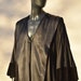 Lawyer Robe With Folds. Dress Lawyers. Dress for Graduation in Law and ...