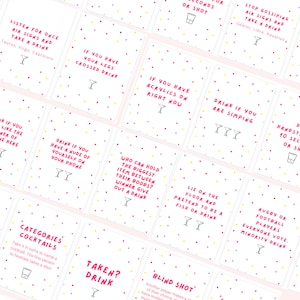 GIRLS NIGHT | GALENTINES | Digital Adult Drinking Card Game | 150 Cards ...