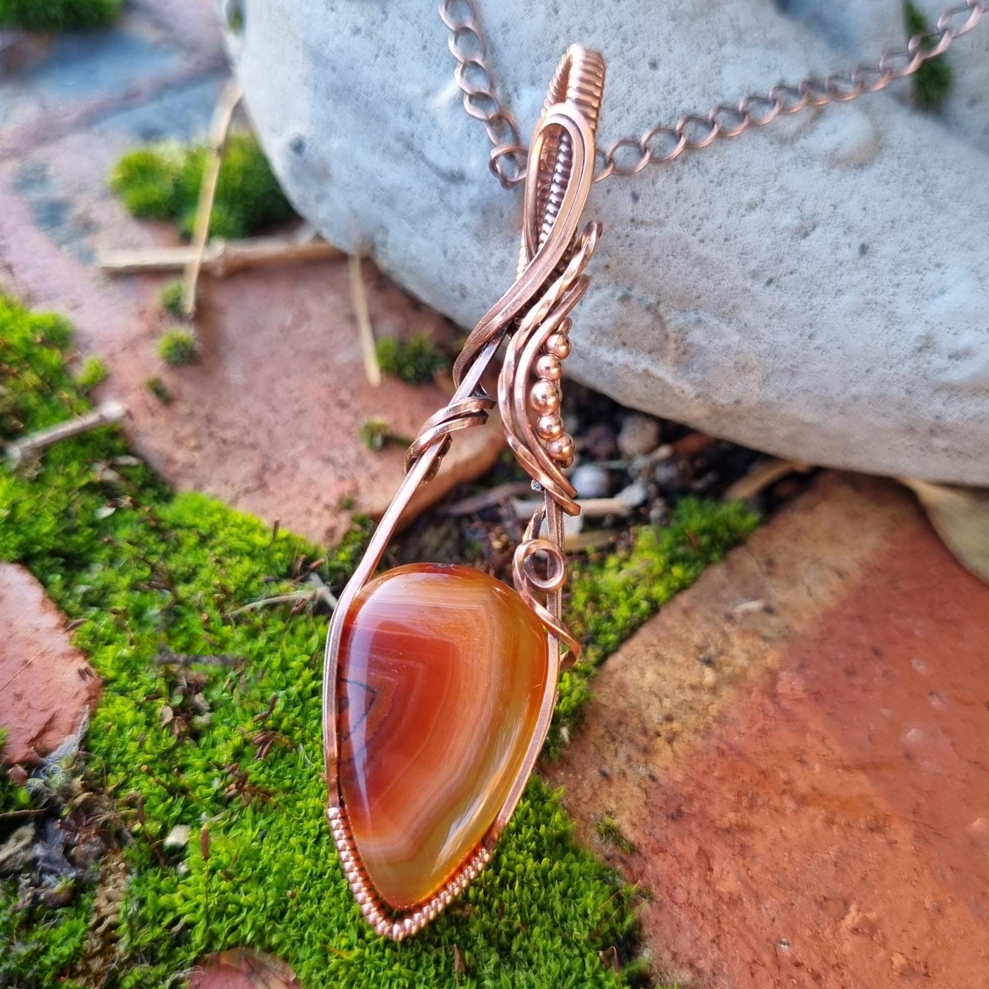 Beginner Wire Wrapping Copper Jewelry Tutorial Betty Pendant Tutorial ...