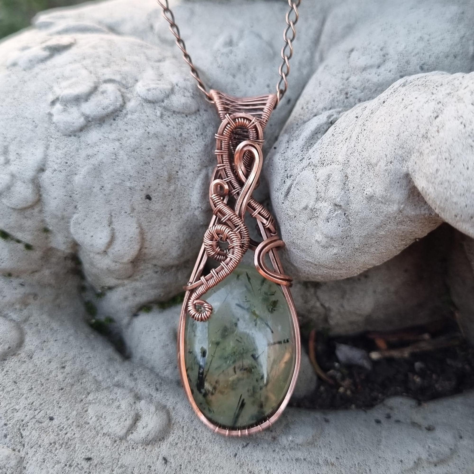 Beginner Wire Wrapping Copper Jewelry Tutorial Meredith Pendant PDF ...