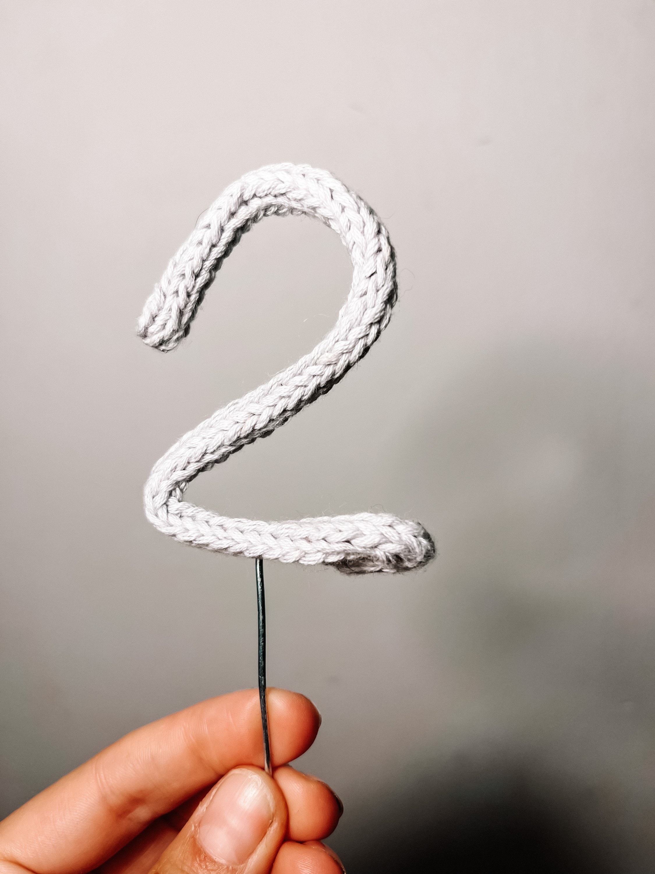 2- Wooly Words, Kids Decor, Wire Art, Children’s Cake Toppers , Knitted ...