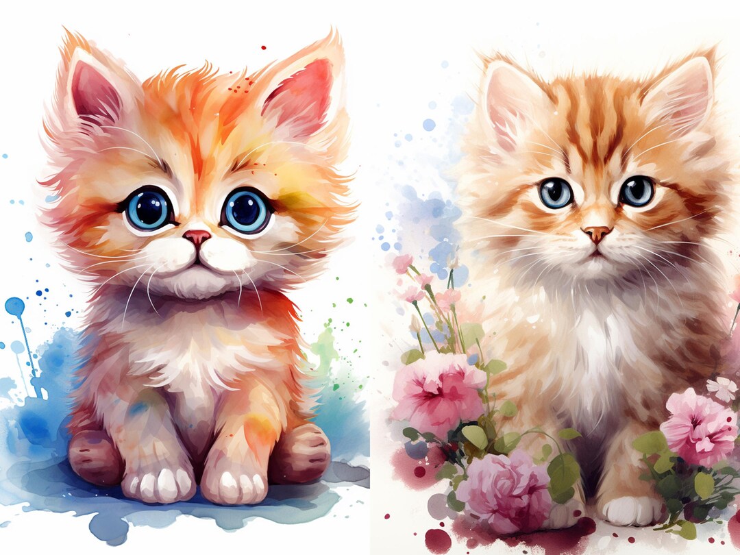 Purrfect Cat Themed Coloring Pages - Etsy