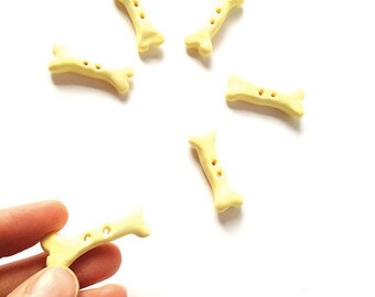 Dog Bone Buttons - Etsy